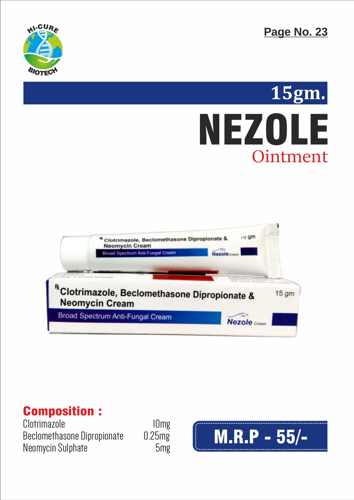 NEZOLE | Hi-Cure Biotech