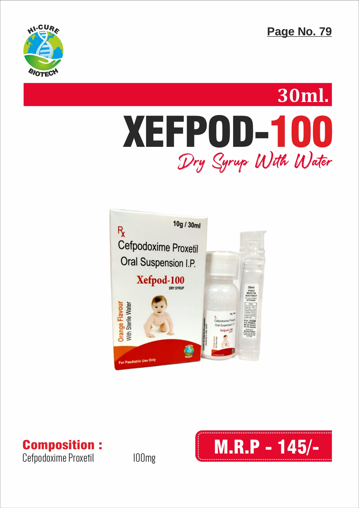 XEFPOD-100 | Hi-Cure Biotech